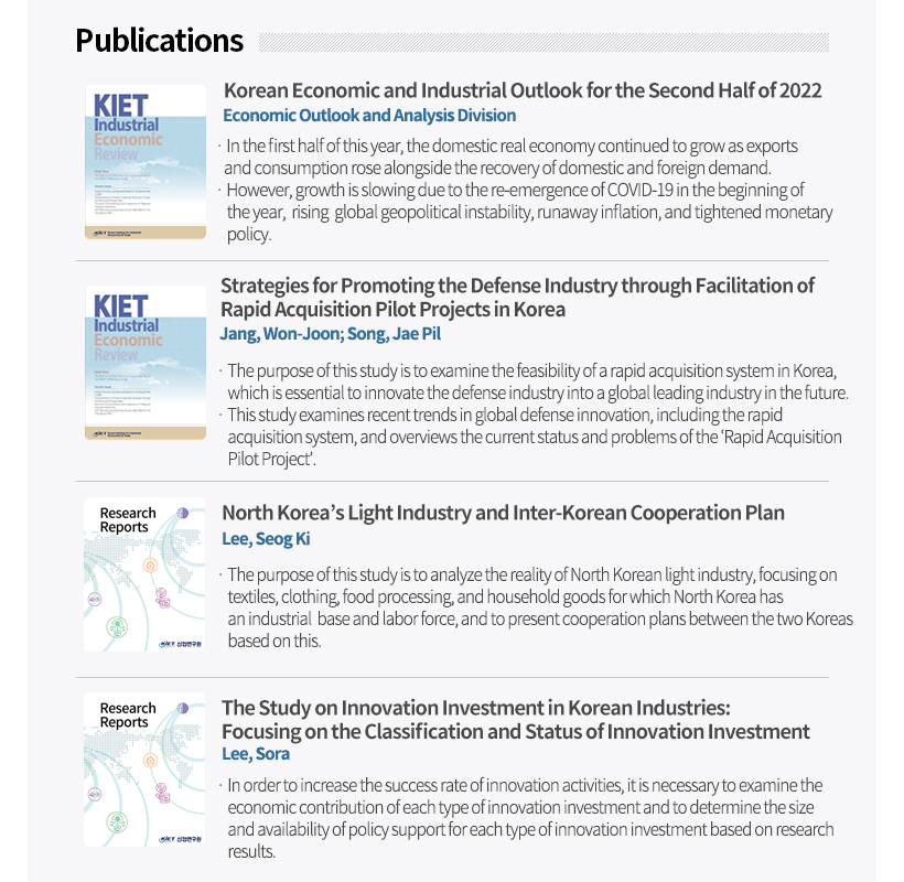 Korea Institute for Industrial Economics & Trade - Events & News ...