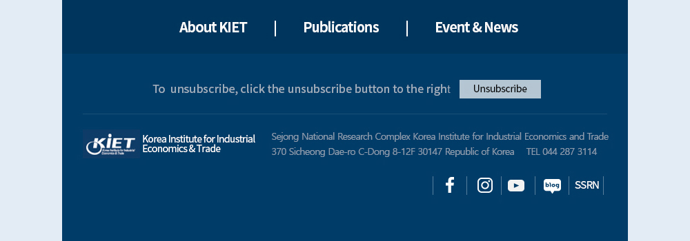 KIET Korea Institute for Industrial Economics and Trade